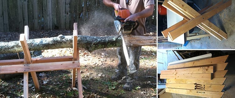 Building a Sawbuck: Work Smarter in the Woodpile - Self Sufficient Projects