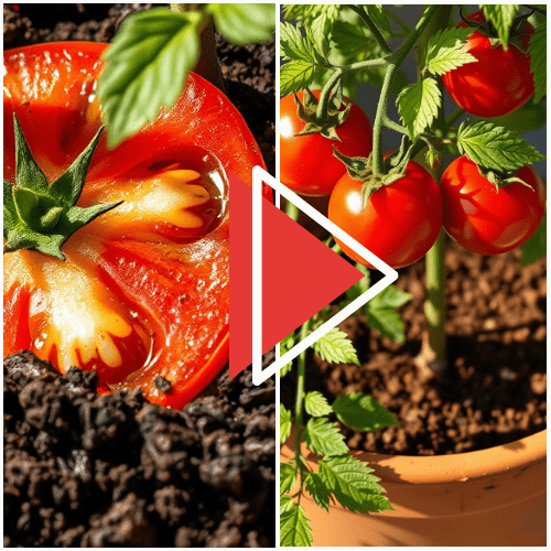 No Seeds Needed! How to Grow Tomatoes from a Single Slice - Self ...