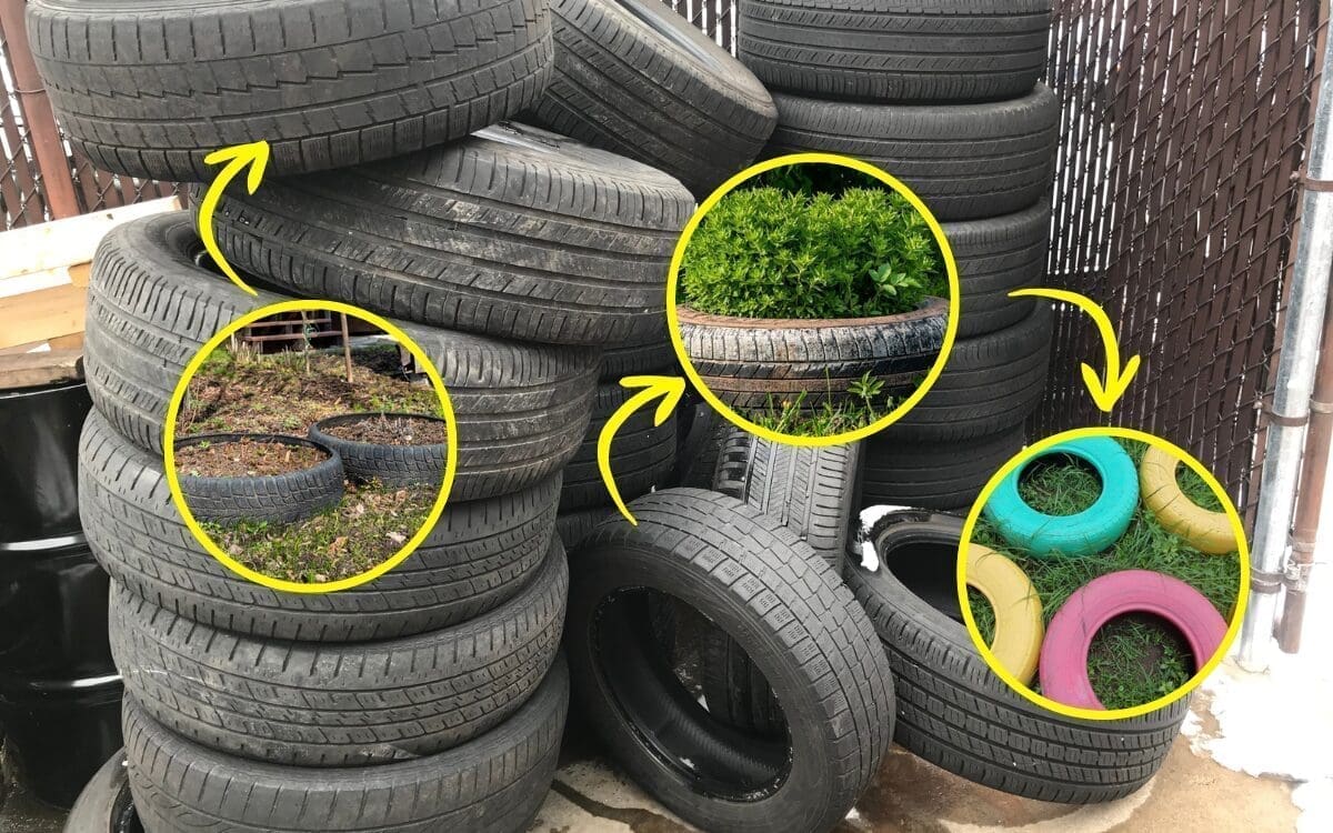 Don’t Throw Away Your Used Tires! Do This Instead - Self Sufficient ...