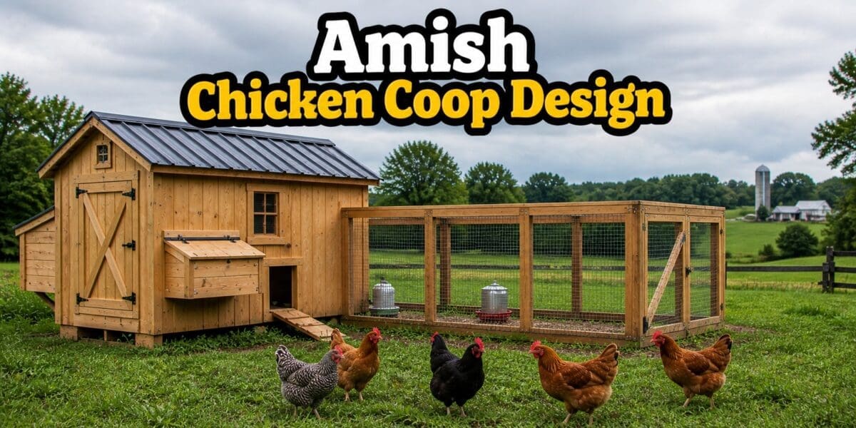 Amish Chicken Coop Design – What Makes It Work and How to Build Your ...